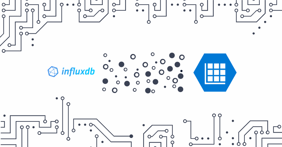 Kondado: Combinar datos de InfluxDB v1 con Azure Table Storage